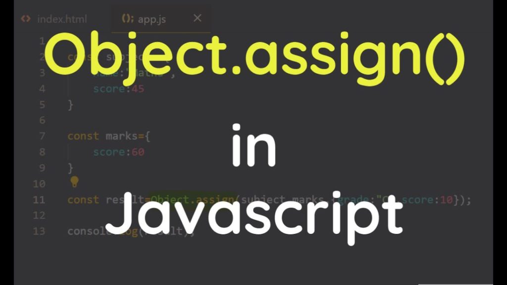 JavaScript Object.assign() 메소드: 객체 병합과 업데이트 방법에 대한 이해 | 디지털노마드의 블로그