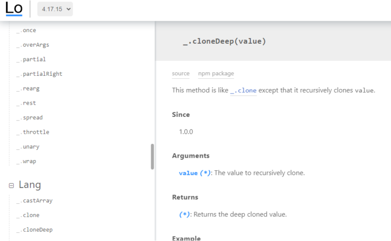 JavaScript – Clone과 DeepClone 함수의 차이점 및 사용법(Lodash 사용 예제 포함) | 디지털노마드의 블로그